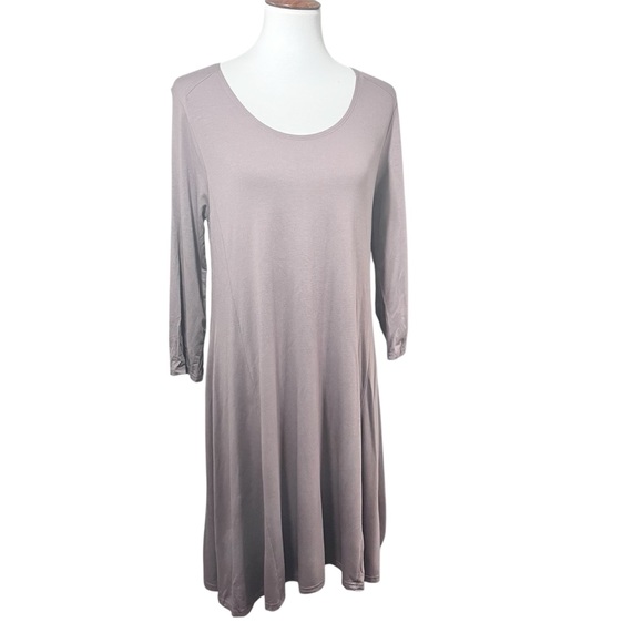 Garnet Hill | Dresses | Garnet Hill Knit Swing Dress Womens Medium ...